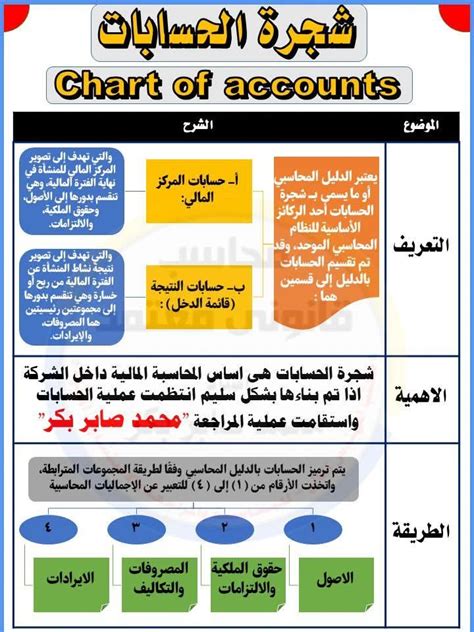 ‏شجرة الحسابات ‏ ‏mohamed Saber Bakr‏
