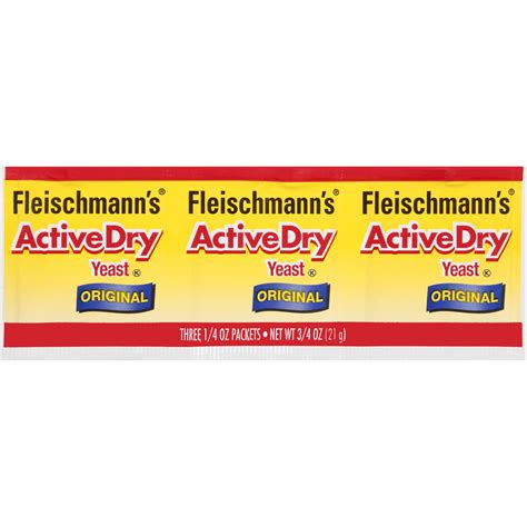 Fleischmanns® Activedry Original Yeast 3 Ct Package
