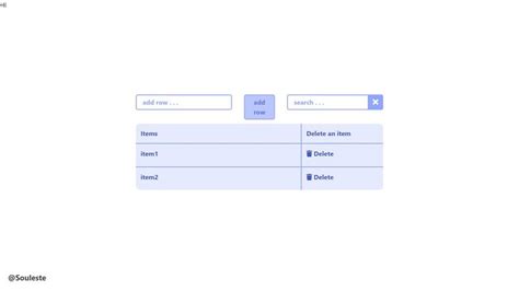 responsive table delete add search sort bootstrap