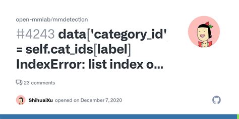 Data Categoryid Selfcatids Label Indexerror List Index Out Of Range · Issue 4243