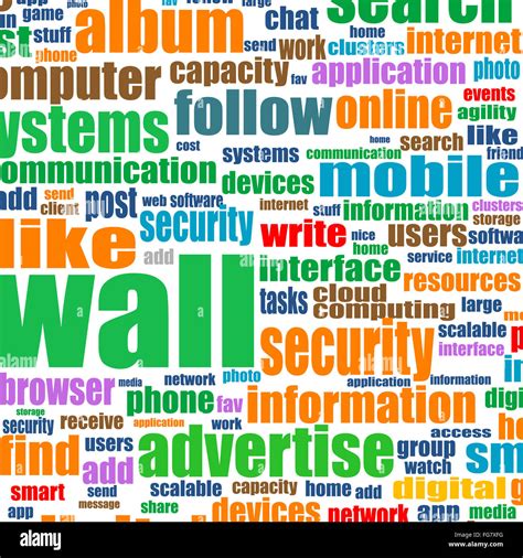 Social Media Concept Abstract Background Stock Photo Alamy