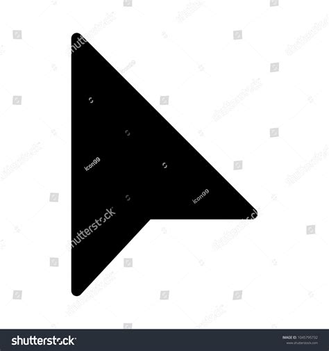 Mac Mouse Pointer Stock Vector Royalty Free 1045795732 Shutterstock