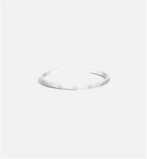 Cd Icon Bangle Silver Dior