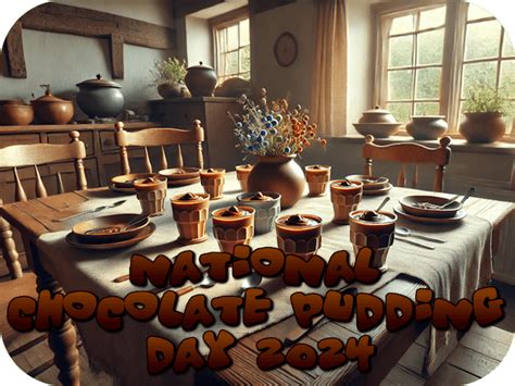 National Chocolate Pudding Day 2024 Rob Knowlan
