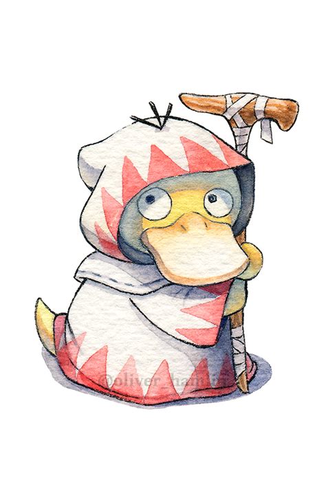 Oliver Hamlin Psyduck White Mage Final Fantasy Final Fantasy Final Fantasy I Nintendo