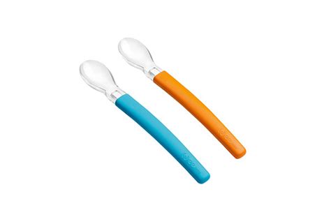 Уи Бейби силиконови лъжички за хранене 2 броя - аптеки Афиа