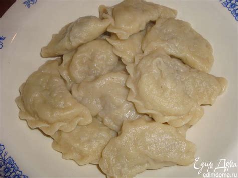 Вареники с сырой картошкой, пошаговый рецепт на 828 ккал, фото ...