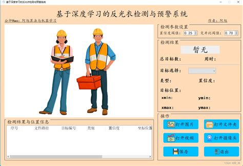 实战 基于yolov8深度学习的反光衣检测与预警系统【python源码pyqt5界面数据集训练代码】深度学习实战、目标检测、人工智能