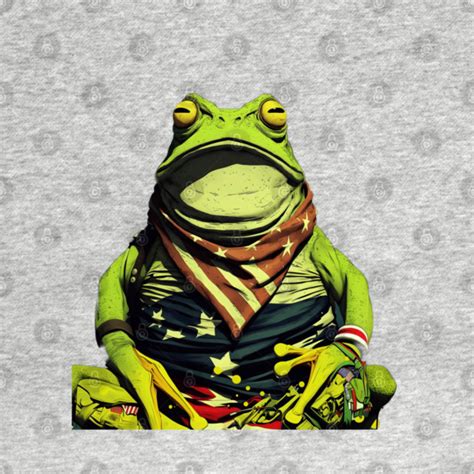 Portland Protest Frog Mocking Ice With Peaceful Protest Portland