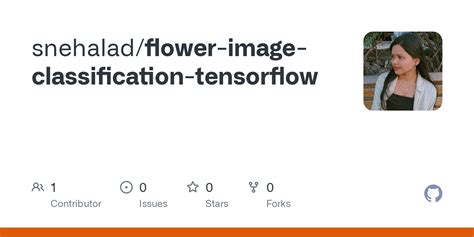 GitHub Snehalad Flower Image Classification Tensorflow