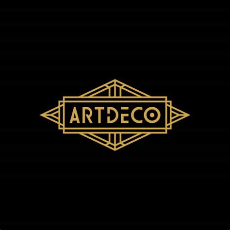 Art Deco Logo Illustrations Royalty Free Vector Graphics And Clip Art