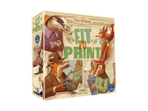 Fit To Print Kickstarter Centlus Board Game