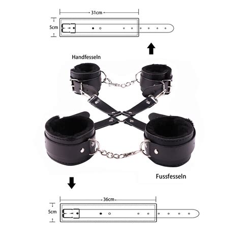 Cozy Feel Bondage Wrist Thigh And Handcuff Restraint Strap Unisex