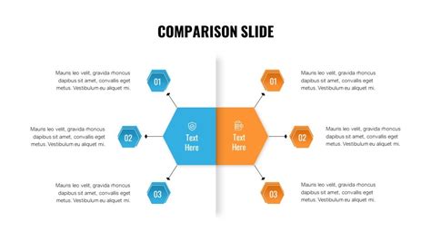 Creative Comparison Slide Template SlideKit