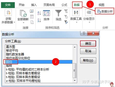 如何用excel进行回归分析? 知乎 如何用excel进行回归分析? 知乎