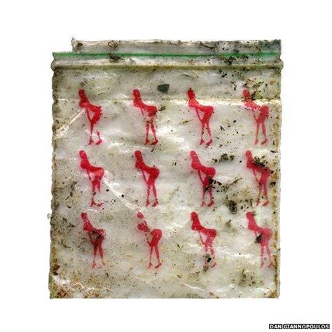 In Pictures Discarded Drug Baggies Bbc News