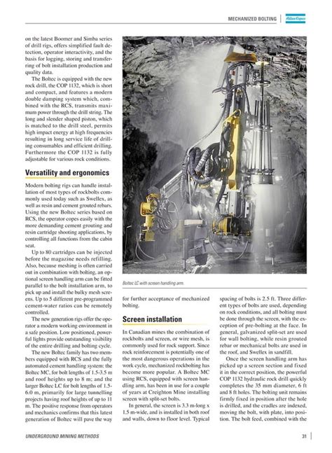 mining methods underground mining pdf construction industry