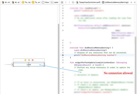 Ios Can T Drag And Drop Item From Storyboard To Viewcontroller In Xcode Stack Overflow