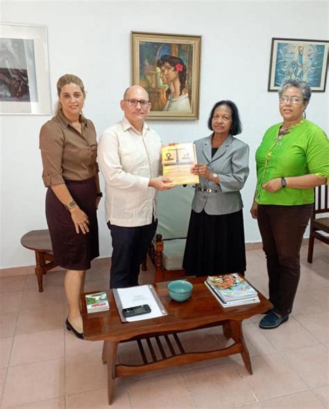 Embassy Of Cuba Receives The Women And Gender Equality Commission Of