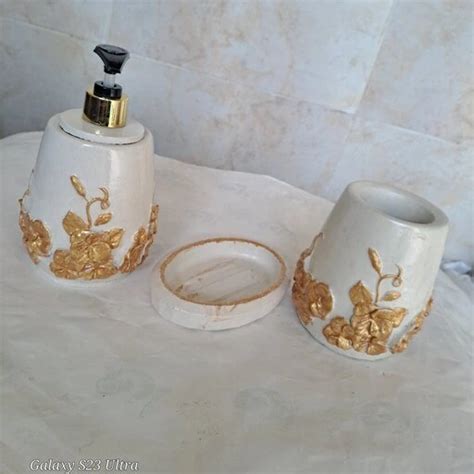 خرید و قیمت ست جامایع و جا صابونی و جا مسواکی دست سازپس کرایه ترب