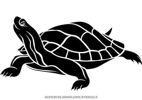 Turtle Stencil Printable