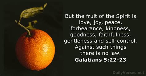 Fruit Of The Spirit Love Bible Verse