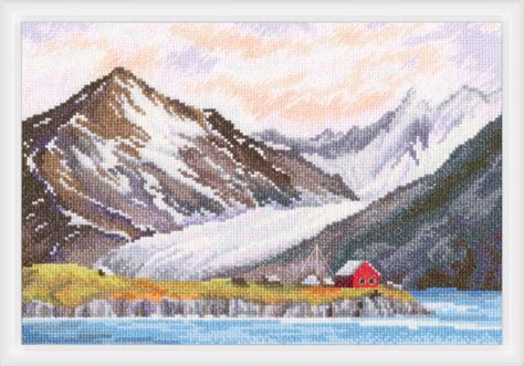 Набор для вышивания РТО Шпицберген Артикул М большой кадр вышивки