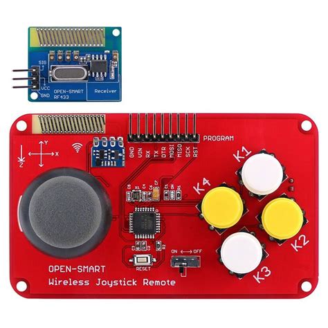 Módulo Joystick Rádio Frequência Receptor Para Arduino Esp Rasp Casa Da Robótica