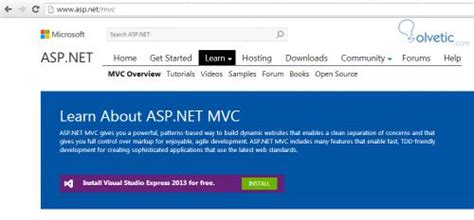 asp mvc erste schritte