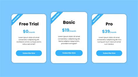 Create Simple Pricing Cards Using Html And Css Step By Step Tutorial Youtube