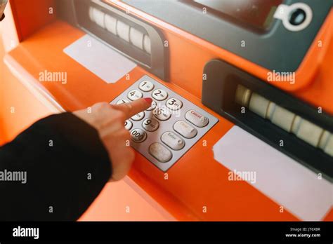 Woman Atm Secret Hi Res Stock Photography And Images Alamy