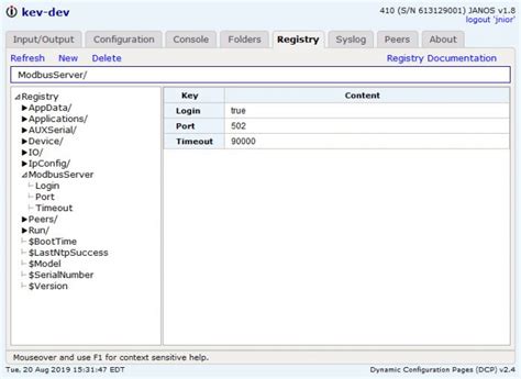 MODBUS Client Is Not Connecting