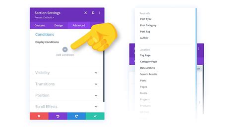 Hide And Display Content Using Divis New Display Conditions Ask The