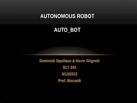Pptx Arduino Autonomous Robot Dokumen Tips