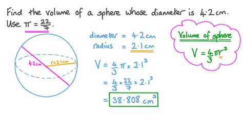 Solved Find The Volume Of The R Cm Formulas For OFF