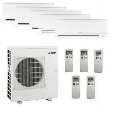 5 Zone Mini Split Mitsubishi