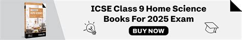ICSE Class 9 Home Science Syllabus 2025 26 PDF Download