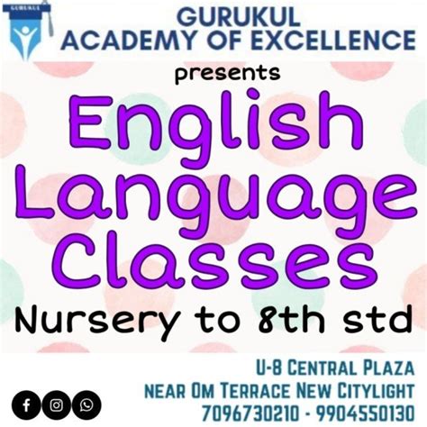 English Language Classes In Surat Gurukul Academy Of Excellence