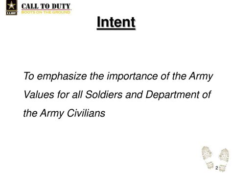 PPT Army Values PowerPoint Presentation Free Download ID 1720067