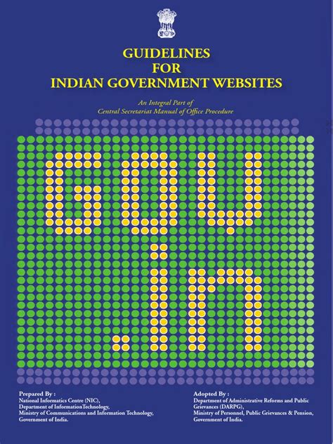 Guidelines For Indian Government Websites Pdf Cookie Hyperlink