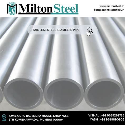 Ss 304 Seamless Pipe Stainless Steel 304 Seamless Pipe Latest Price