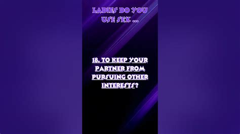 Sex Control Part 4 Of 10 👑 Balancing Power And Love Why Women Use Sex