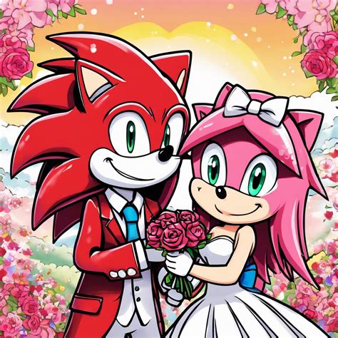 Sonic The Hedgehog And Amy Rose Fanart