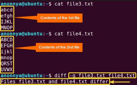 The Diff Command In Linux 11 Practical Examples LinuxSimply