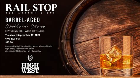 Barrel Aged Cocktail Class 091724