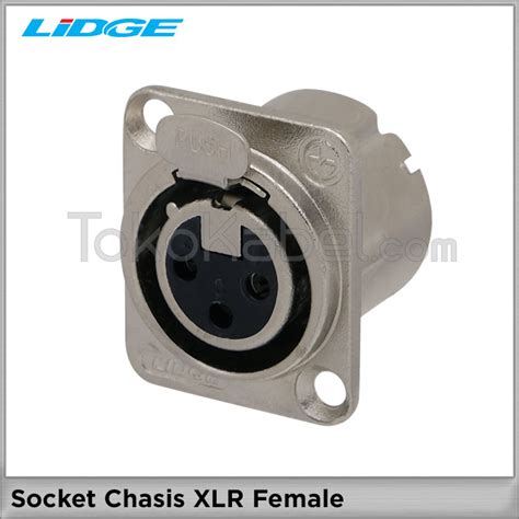 Socket Chasis Xlr Female