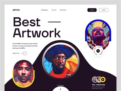 Support For Thousands Of Tokens And Coins Website Header Design
