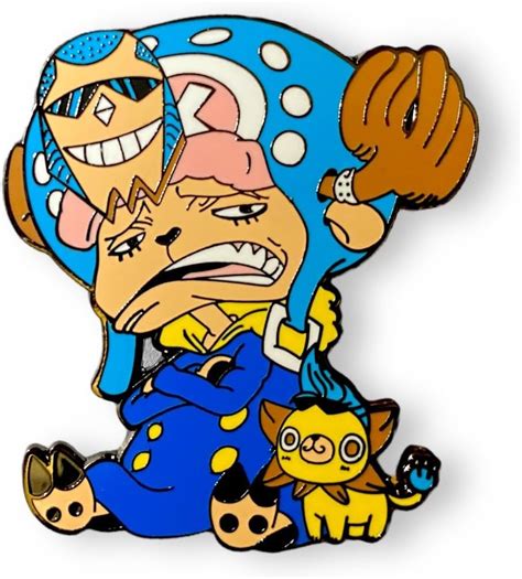 Chopper Pin One Piece Enamel Pin Chopper Enamel Pins Chopper Pins