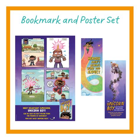 Unicorn Boy Bookmark And Poster Pack Hachette Uk