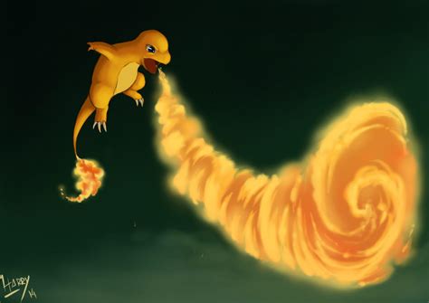 Charmander Flamethrower By Harryzon On Deviantart